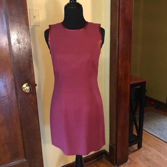 CDC | Dresses | Vintage Cranberrycolored Cocktail Dress | Poshmark